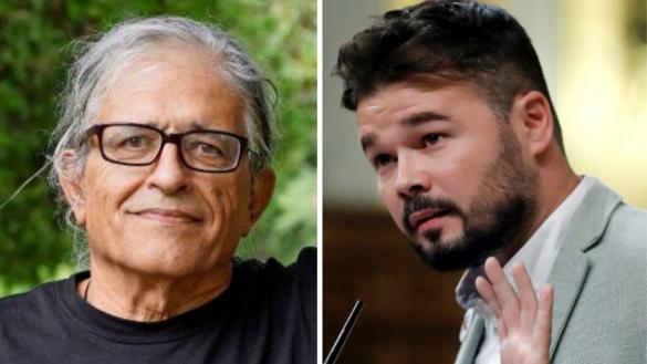 Cotarelo pierde los papeles con Rufián: Cotarelo pierde los papeles con Rufián: