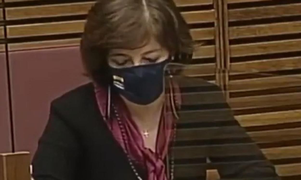 Una diputada de Vox: "Si una mujer cobra menos es porque lo decide ella"