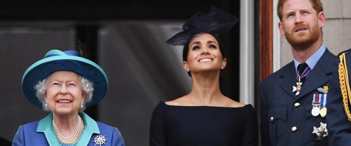 Isabel II invita al príncipe Harry y Meghan Markle al aniversario de su ...