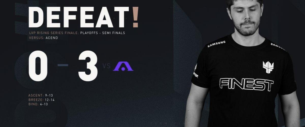 Team Finest se queda fuera de las Rising Series