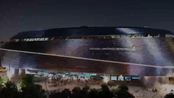 El alucinante vídeo del multifuncional e innovador nuevo Bernabéu y su césped retráctil