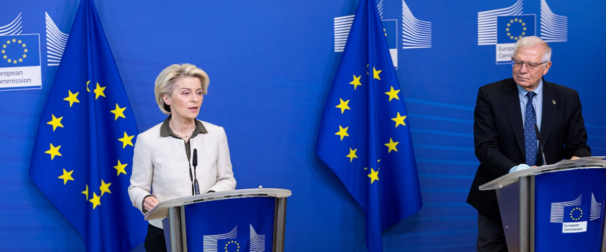 Borrell y Von der Leyen viajan esta semana a Kiev para reunirse con Zelenski