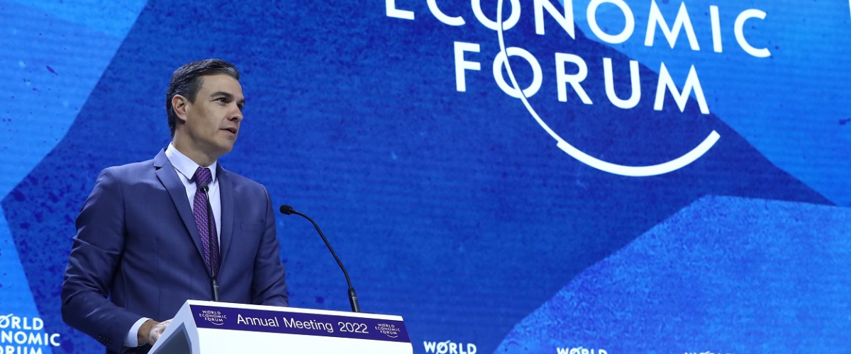 En Directo Pedro Sánchez En El Foro Económico Mundial De Davos