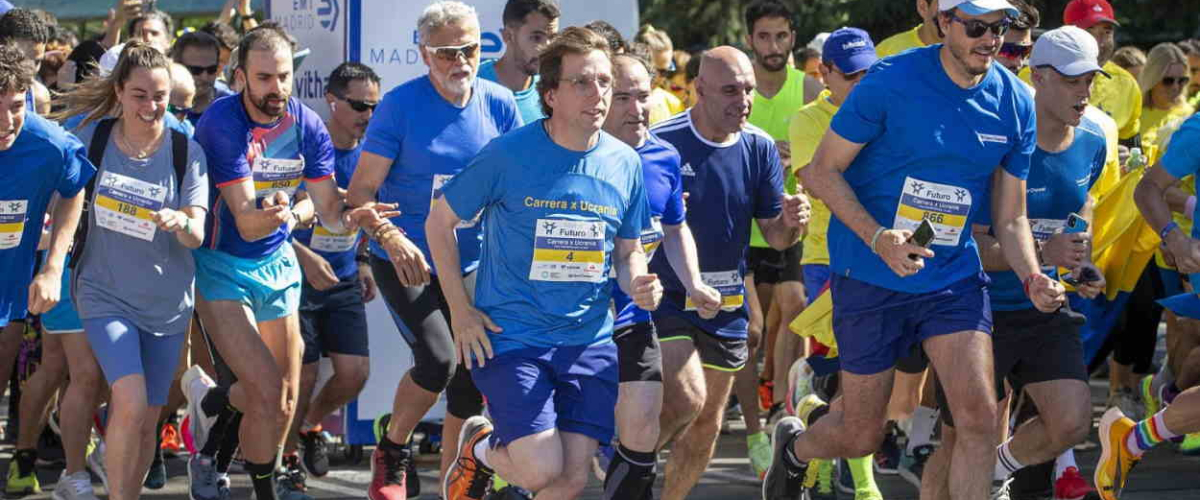 Las redes se llenan de memes de Almeida tras participar en una carrera