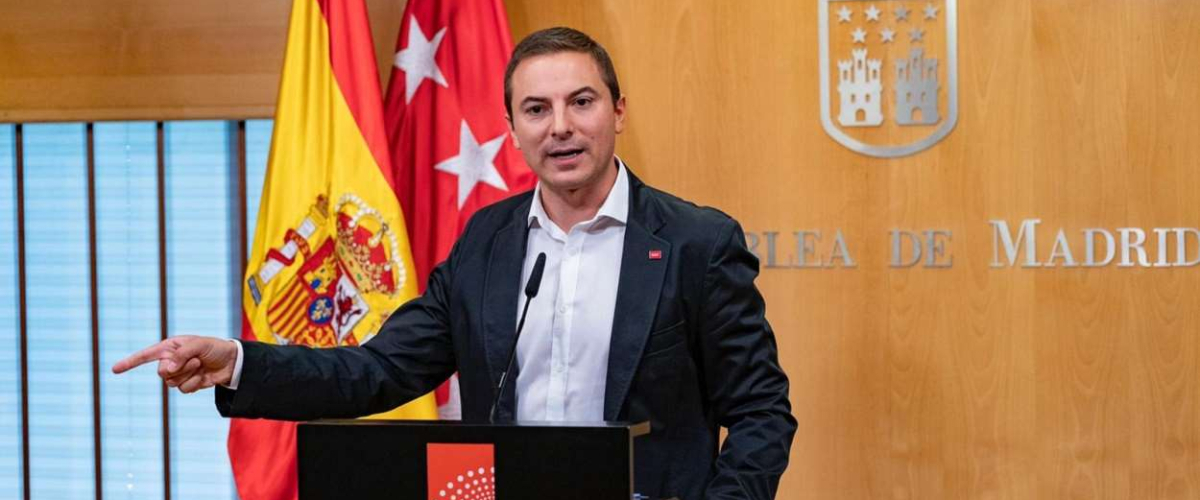 Lobato presenta su candidatura a liderar el "modelo alternativo" a Ayuso