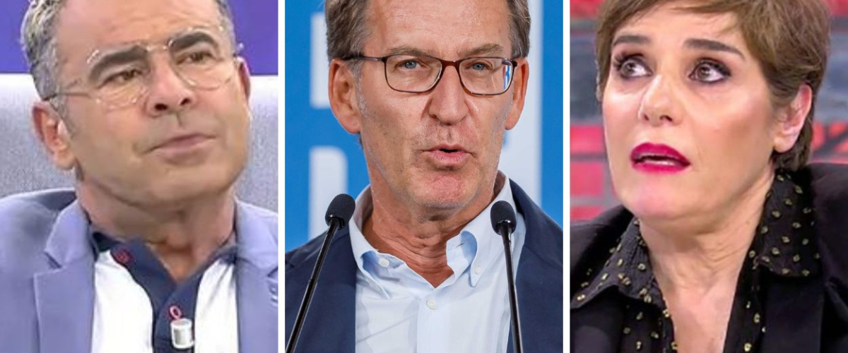 Anabel Alonso y Jorge Javier hacen leña del árbol caído por la excusa ...