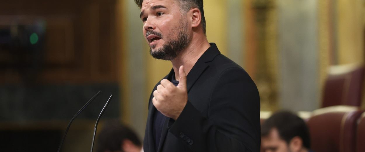 A Rufián le bastan tres palabras para sentenciar lo que opina sobre el ...