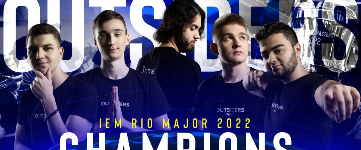 Outsiders campeona su primera IEM en Rio