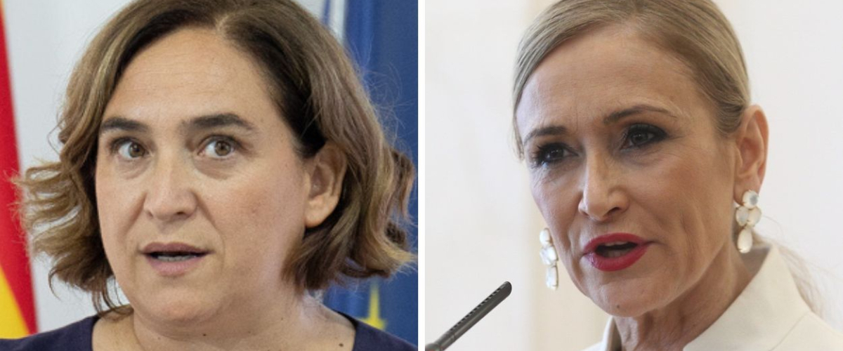 Colau revela la amenaza más grave que recibió tras un bulo de Cifuentes ...