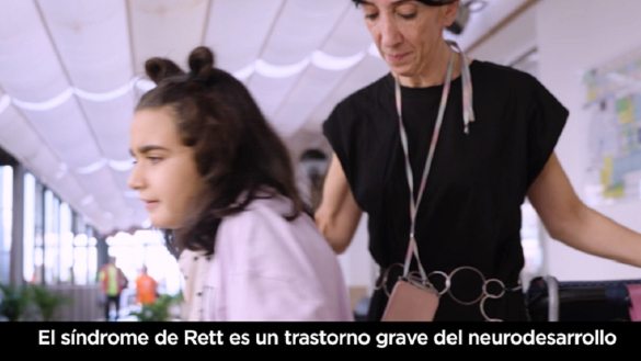 La emotiva campaña para sensibilizar sobre el síndrome de Rett, una enfermedad rara que afecta a ...