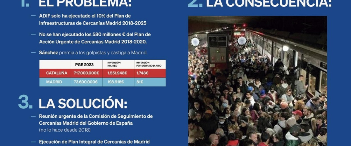 El PP de Madrid propaga un nuevo bulo en forma de folleto sobre la ...