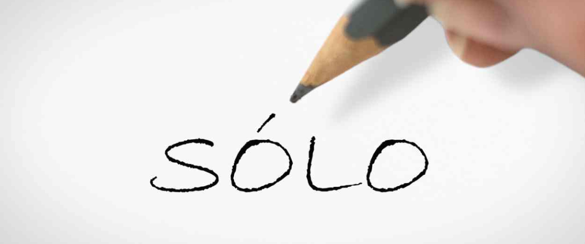 Solo (o sólo) nos queda nuestra ambigua interpretación