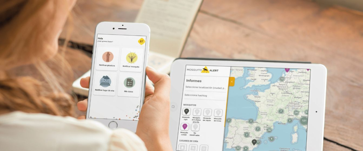 Un mapa interactivo para escapar de los mosquitos