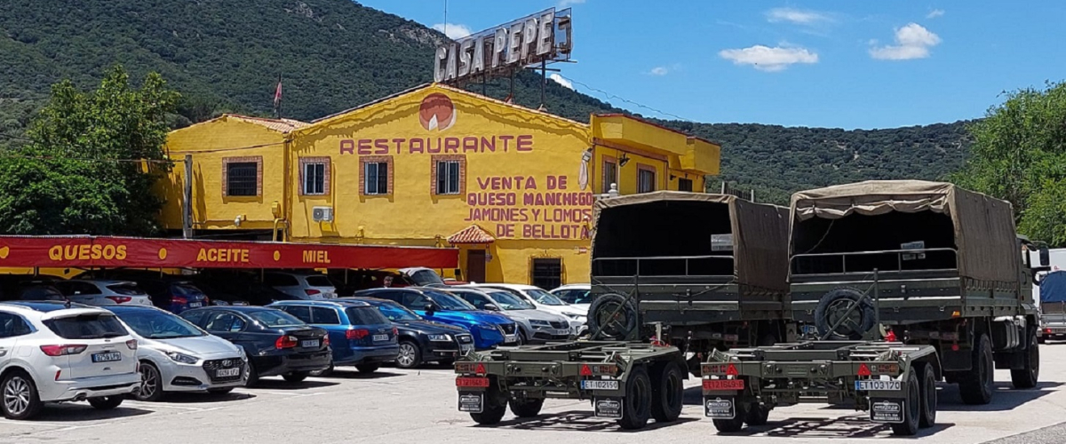 Dos militares son denunciados por acudir con dos vehículos del Ejército ...
