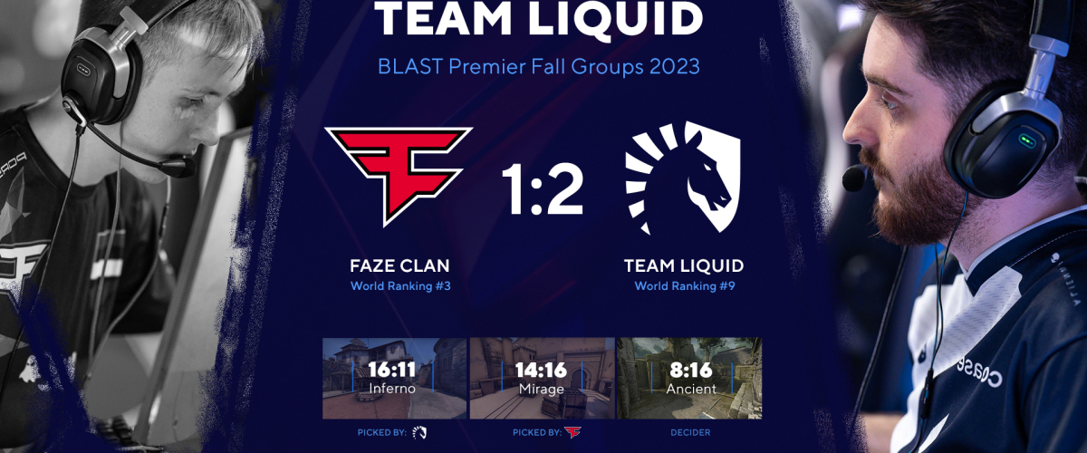 Team Liquid se sienta en la final de su grupo en la BLAST Premier Fall ...