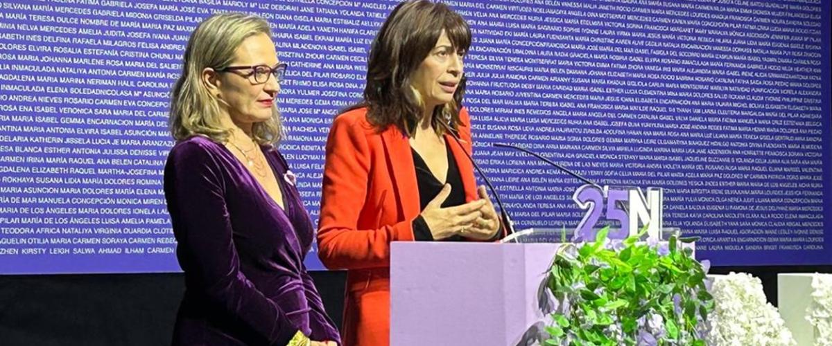 Ana Redondo se estrena como ministra de Igualdad en un acto organizado ...