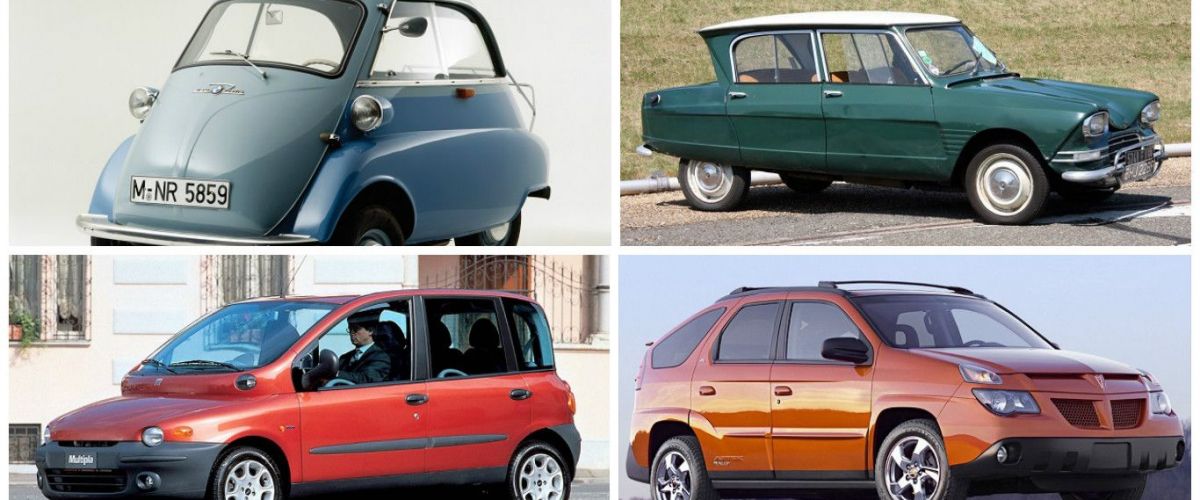 5 de los coches más feos de la historia