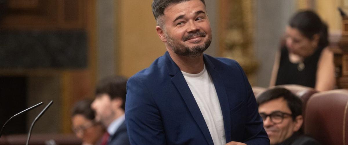 Rufián define al juez García Castellón en menos de un minuto: "Aún no ...