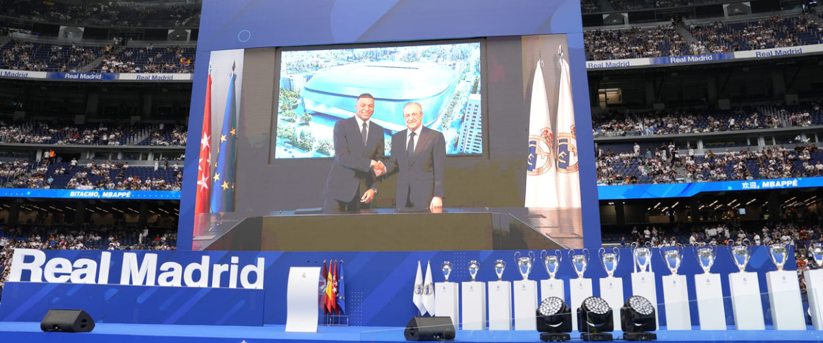 Mbappé desata la locura en el Bernabéu ante 80 mil personas