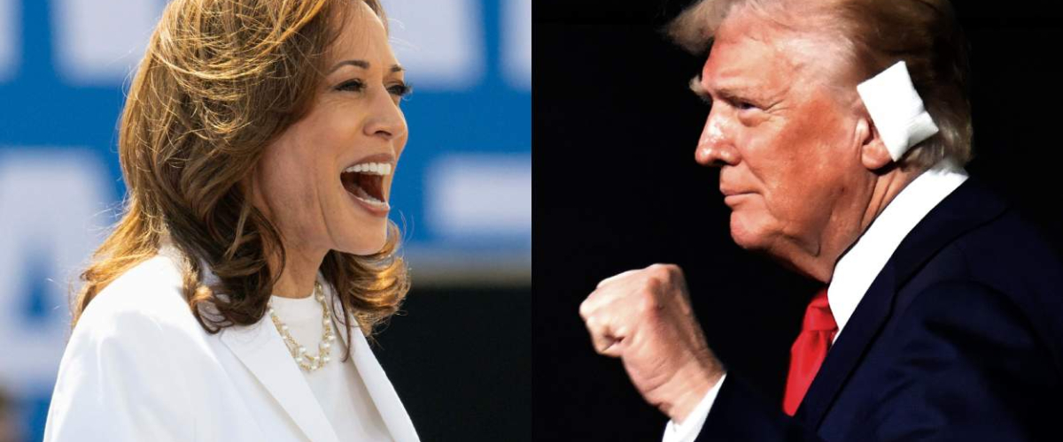Kamala Harris y Donald Trump intercambian críticas en Michigan en plena ...