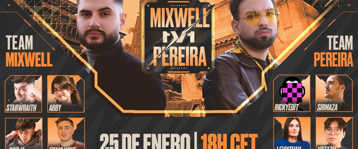 Mixwell y Pereira se retan en un 1 vs 1