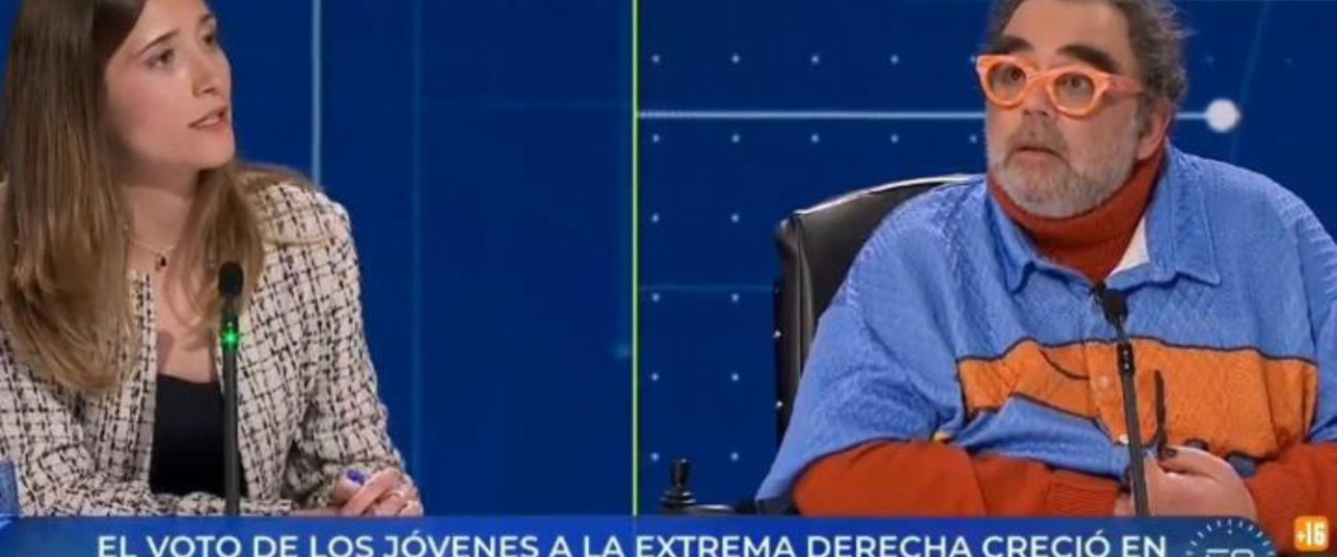 El repaso de Bob Pop a una diputada de Vox en 59 segundos: “Despreciáis al ser humano”