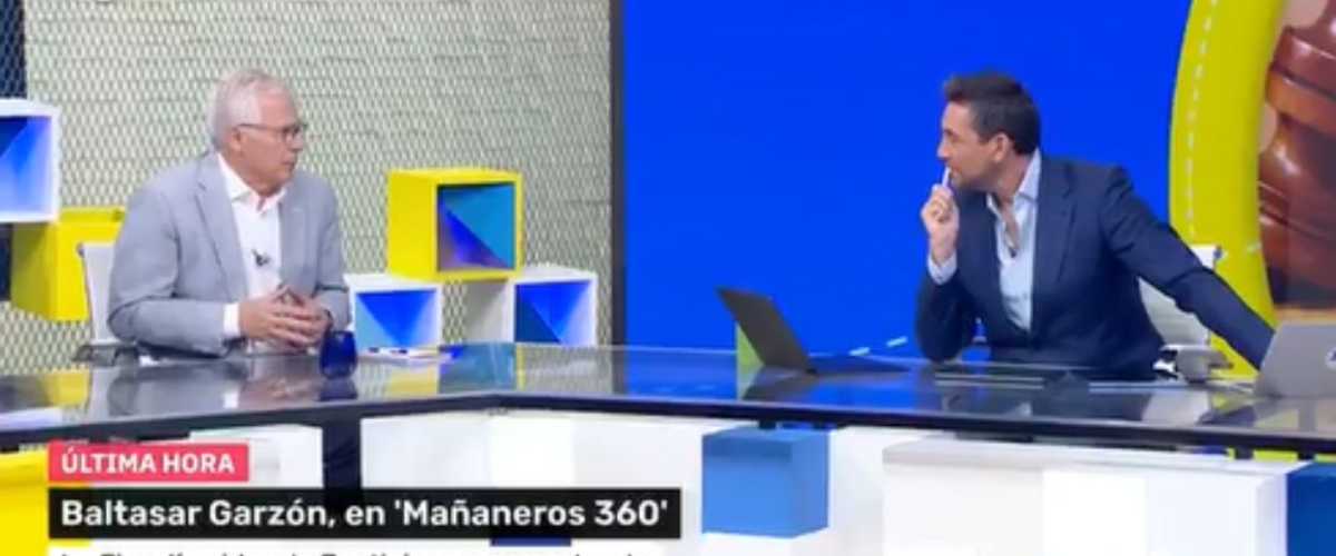 Baltasar Garzón responde ante Javier Ruiz si volverá a los tribunales ...