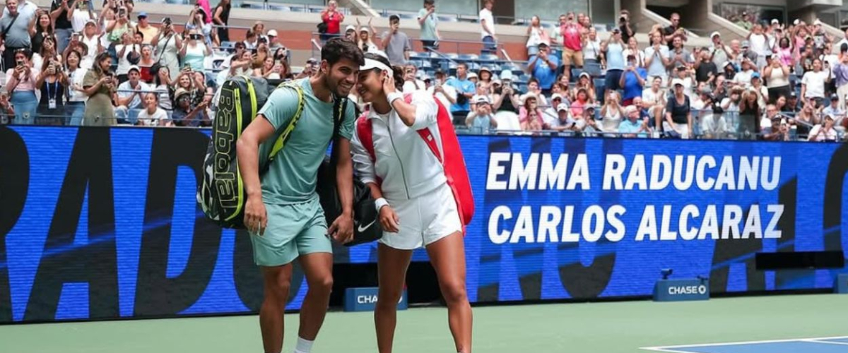 Raducanu y Alcaraz debutan en dobles mixto con derrota, pero conquistan ...