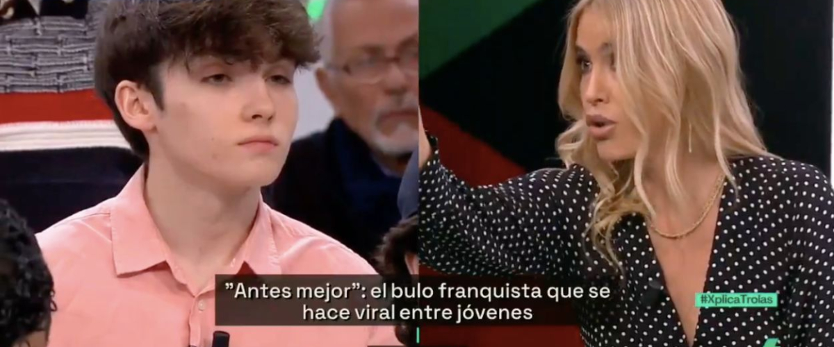 Afra Blanco pone en su sitio a un joven del PP: "La culpa es del ...