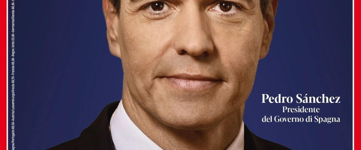 Pedro Sánchez, persona del año por la revista italiana ‘L’ Espresso’