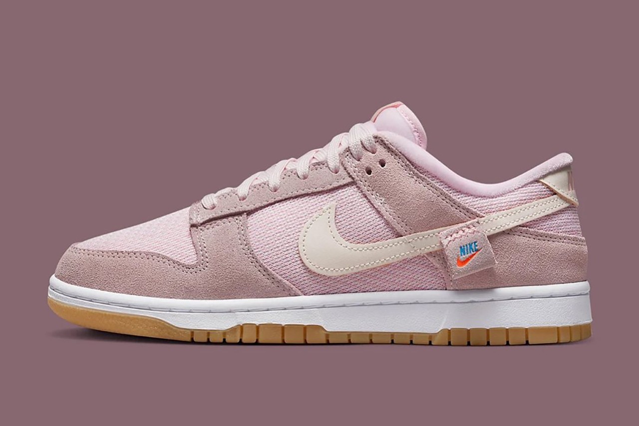 Nike se vuelve romántica con las zapatillas Dunk Low »Pink Teddy Bear’
