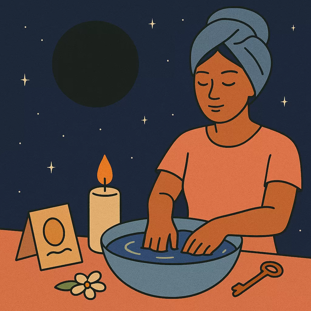 Ritual de Luna Nueva en Cáncer: cuidado, hogar y renacimiento emocional