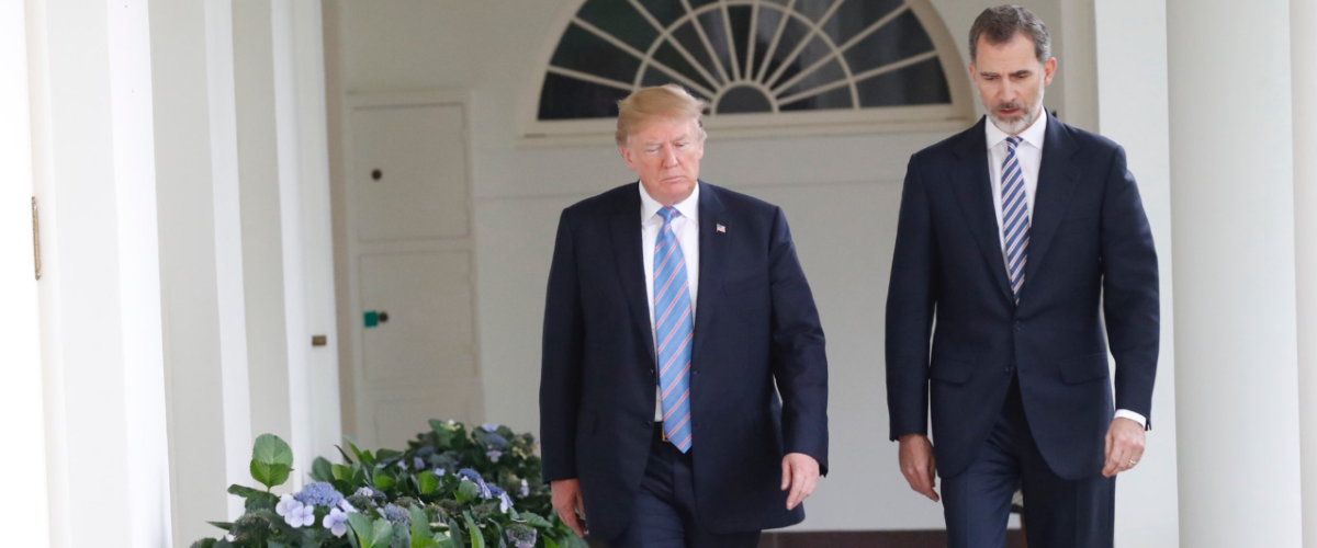 ¿Ha estado el Rey a la altura de las circunstancias con Trump?