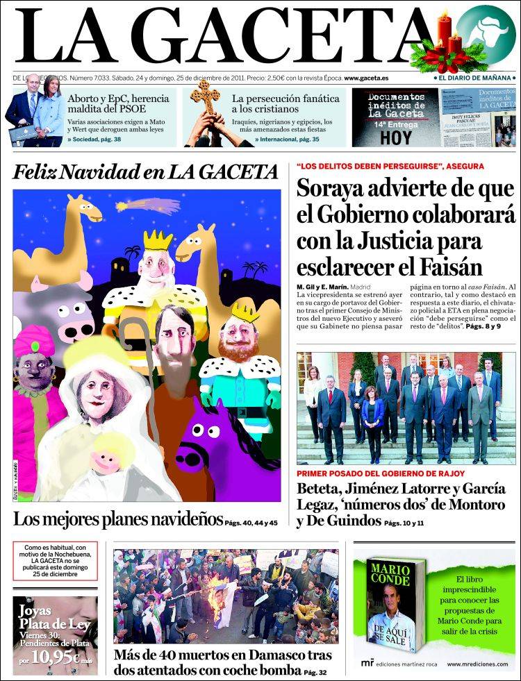 ‘La Gaceta’ y ‘Libertad Digital’ exigen mano dura en el 'Faisán'