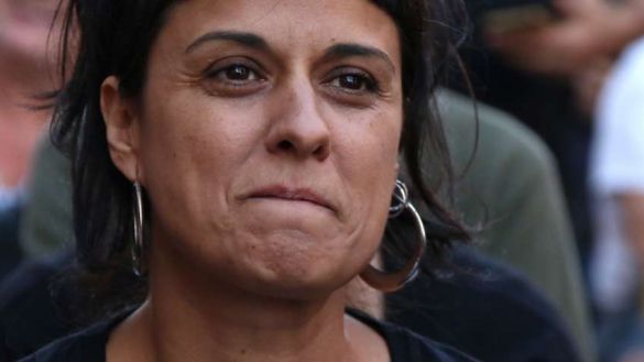 Anna Gabriel reaparece en una manifestación en Suiza