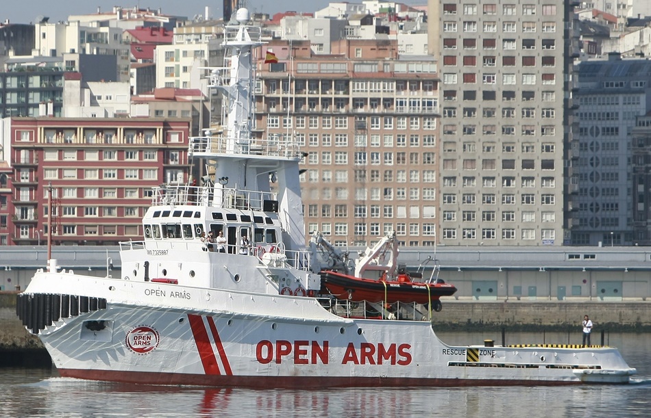 El barco de Open Arms llegará a Barcelona el miércoles