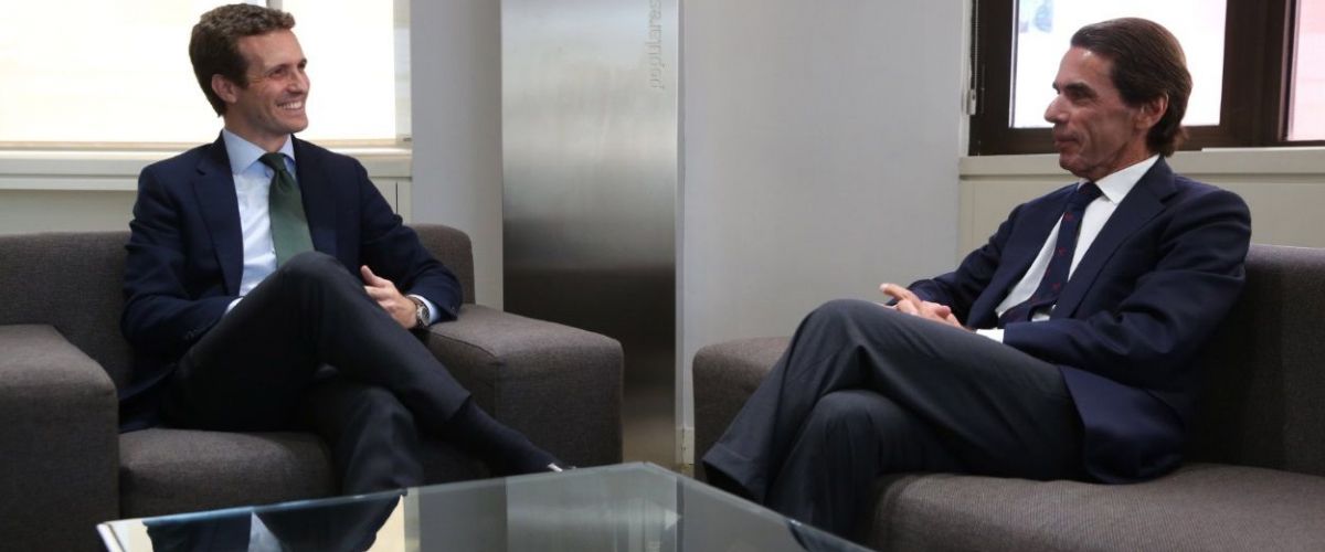 Aznar podría volver a la primera línea del PP para frenar a VOX