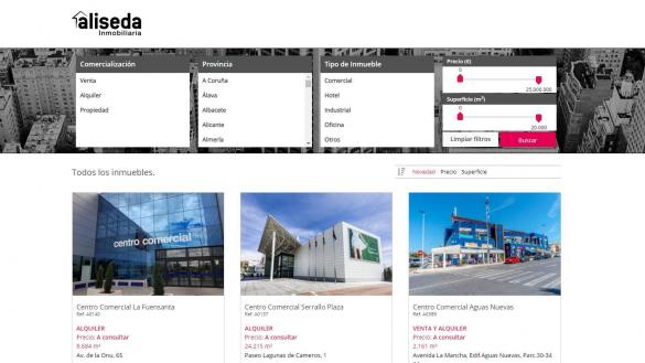 Aliseda se dirige a los inversores: lanza una web con más de 300 ...