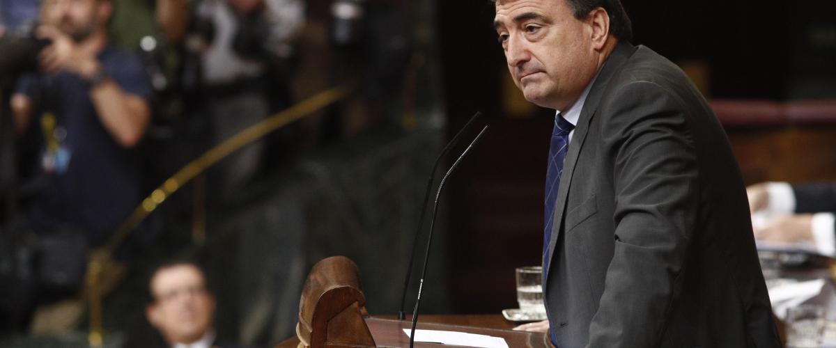 Aitor Esteban no oculta su sorpesa con Abascal: "Esto es el mundo al revés"