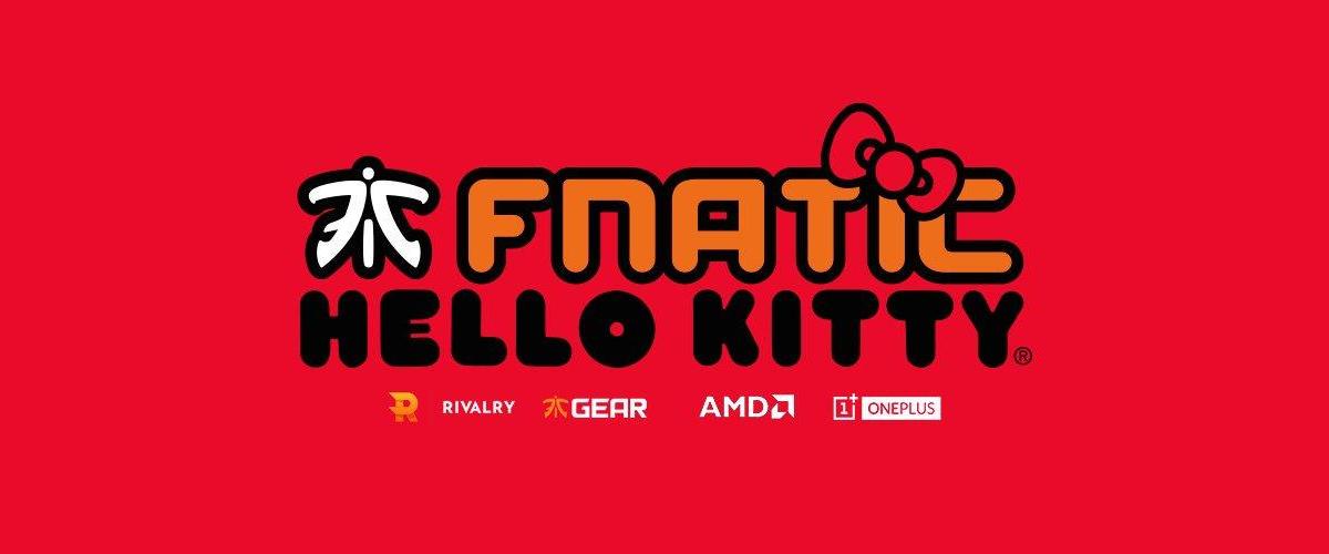 El equipo de esports Fnatic y Hello Kitty firman un acuerdo de colaboración