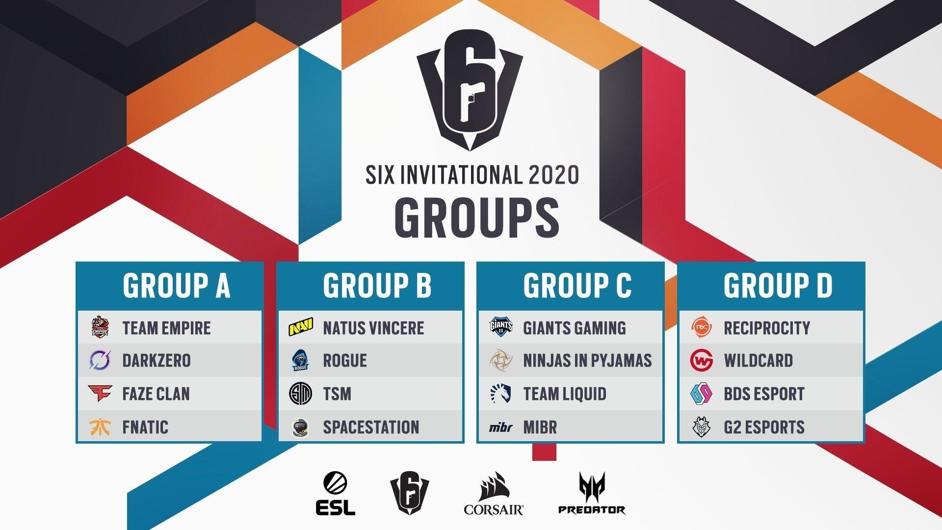 El Six Invitational 2020 anuncia los grupos de la competi...