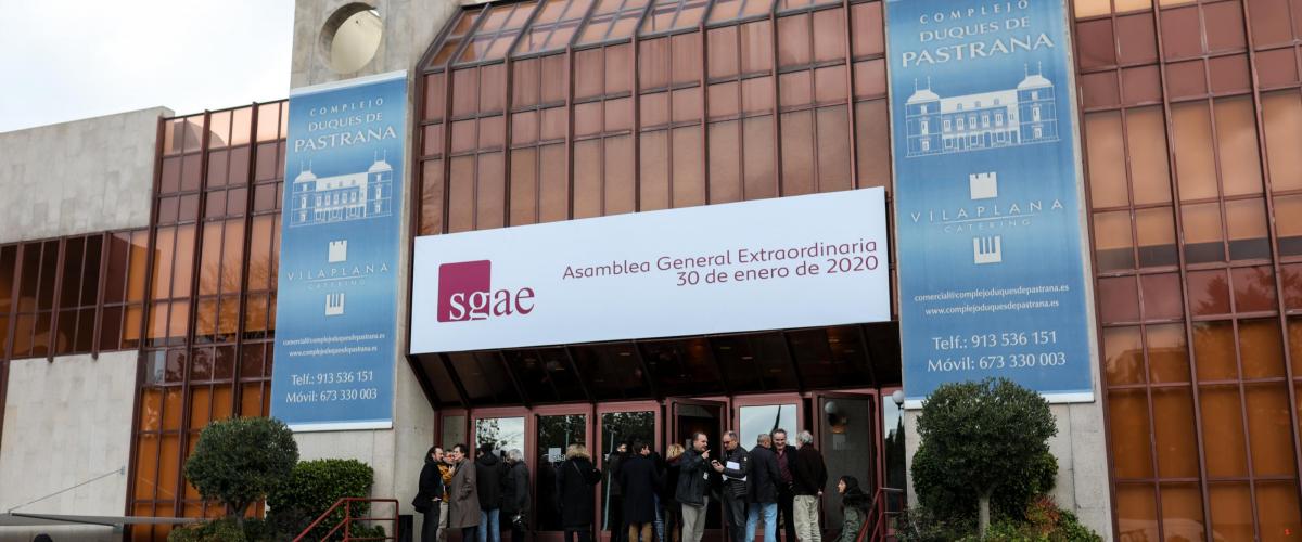 Los socios de la SGAE aprueban los nuevos estatutos de la entidad