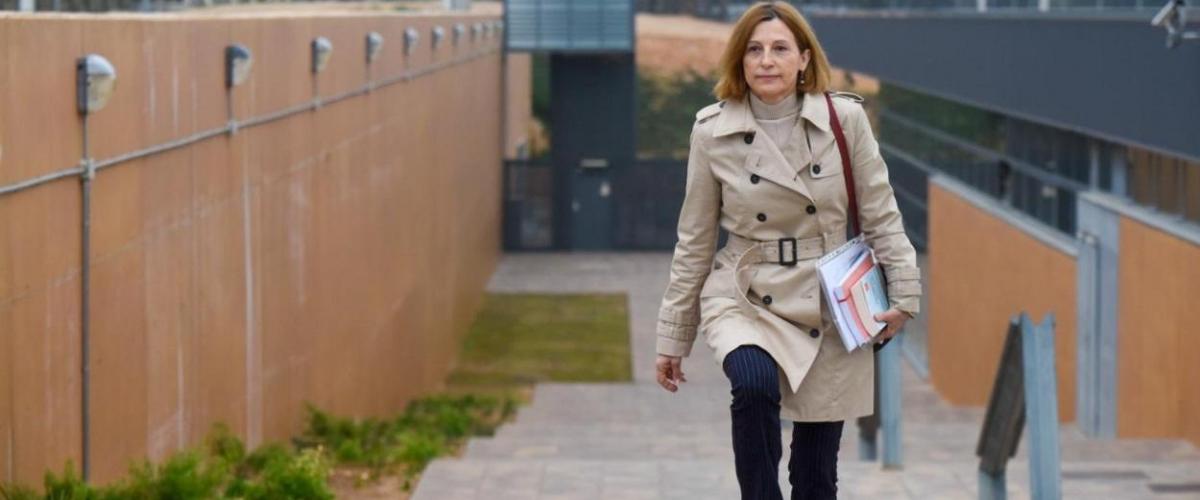 El Supremo revoca la semilibertad de Forcadell antes del tercer grado