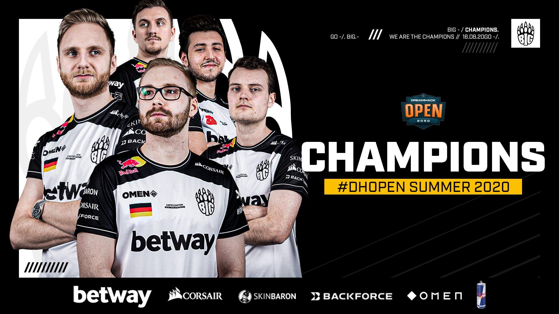 FURIA y BIG Clan levantan el título de la DreamHack Open...